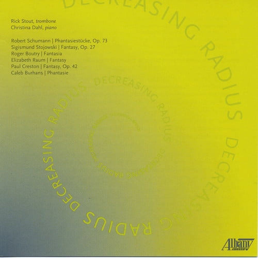 Richard Stout - Decreasing Radius - Music & Performance - CD - Walmart.com