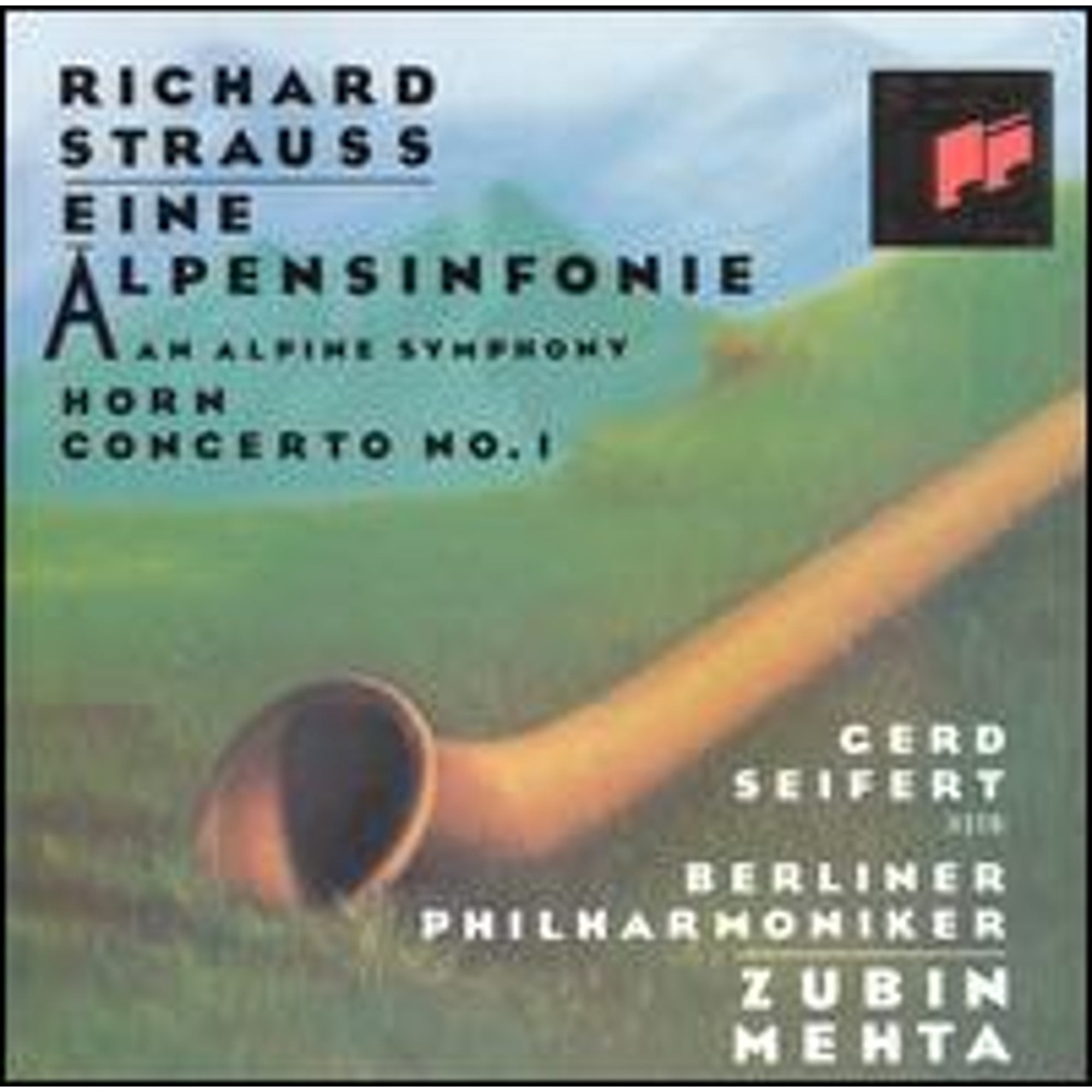 Pre-Owned Richard Strauss: Eine Alpensinfonie; Horn Concerto No. 1 (CD ...