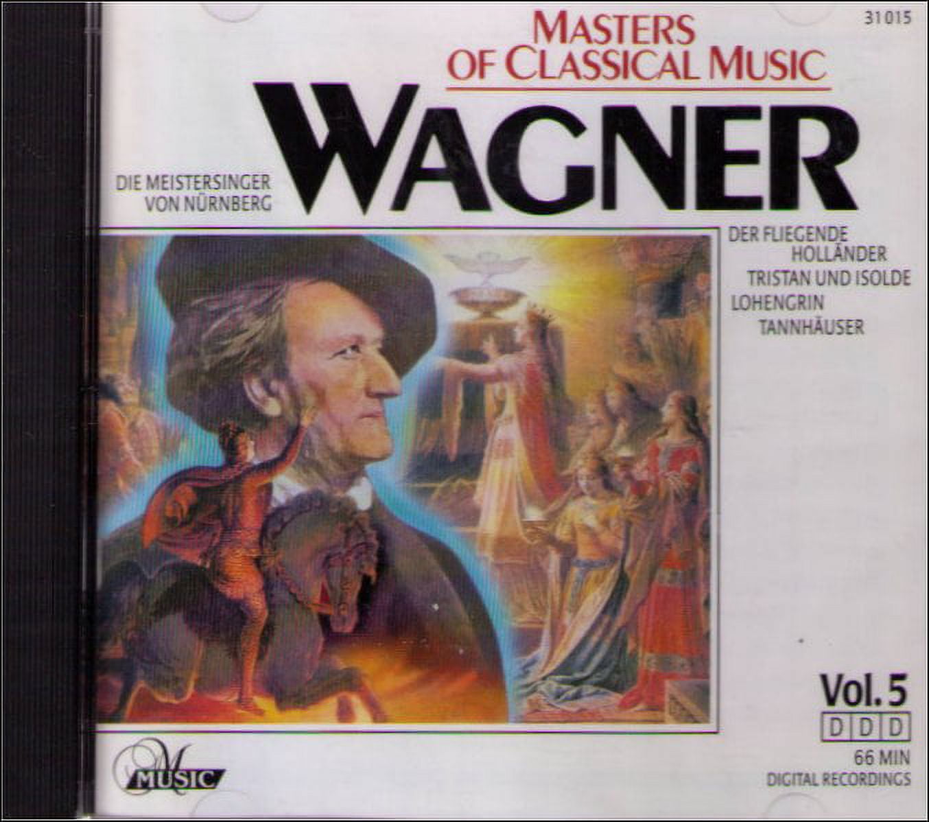 Richard Wagner Masters of Classical Music CD - Walmart.com