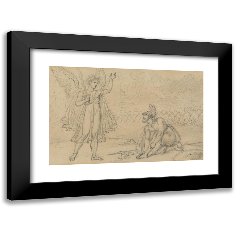 Richard Westall 14x11 Black Modern Framed Museum Art Print Titled ...