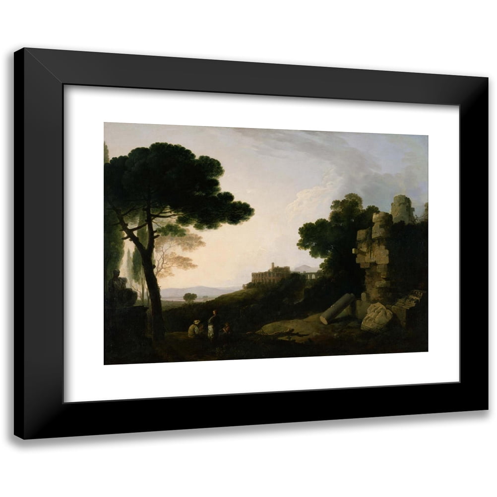 Richard Wilson 18x14 Black Modern Framed Museum Art Print Titled ...