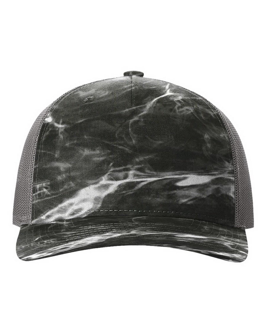 Richardson 112PFP Printed Five-Panel Trucker Cap-Mossy Oak Elements ...