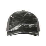 Richardson 112PFP Printed Five-Panel Trucker Cap-Mossy Oak Elements ...