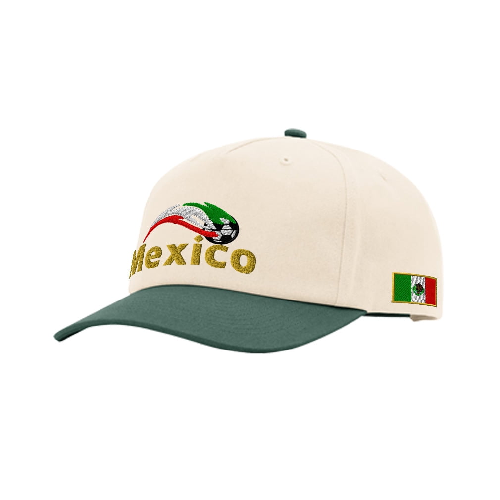 Richardson 5 Panel Two Tone Hat Mexico Mexican Soccer World Flag ...