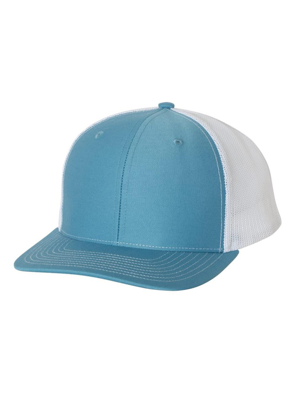 Richardson - Adjustable Snapback Trucker Cap - 112 - Columbia Blue ...
