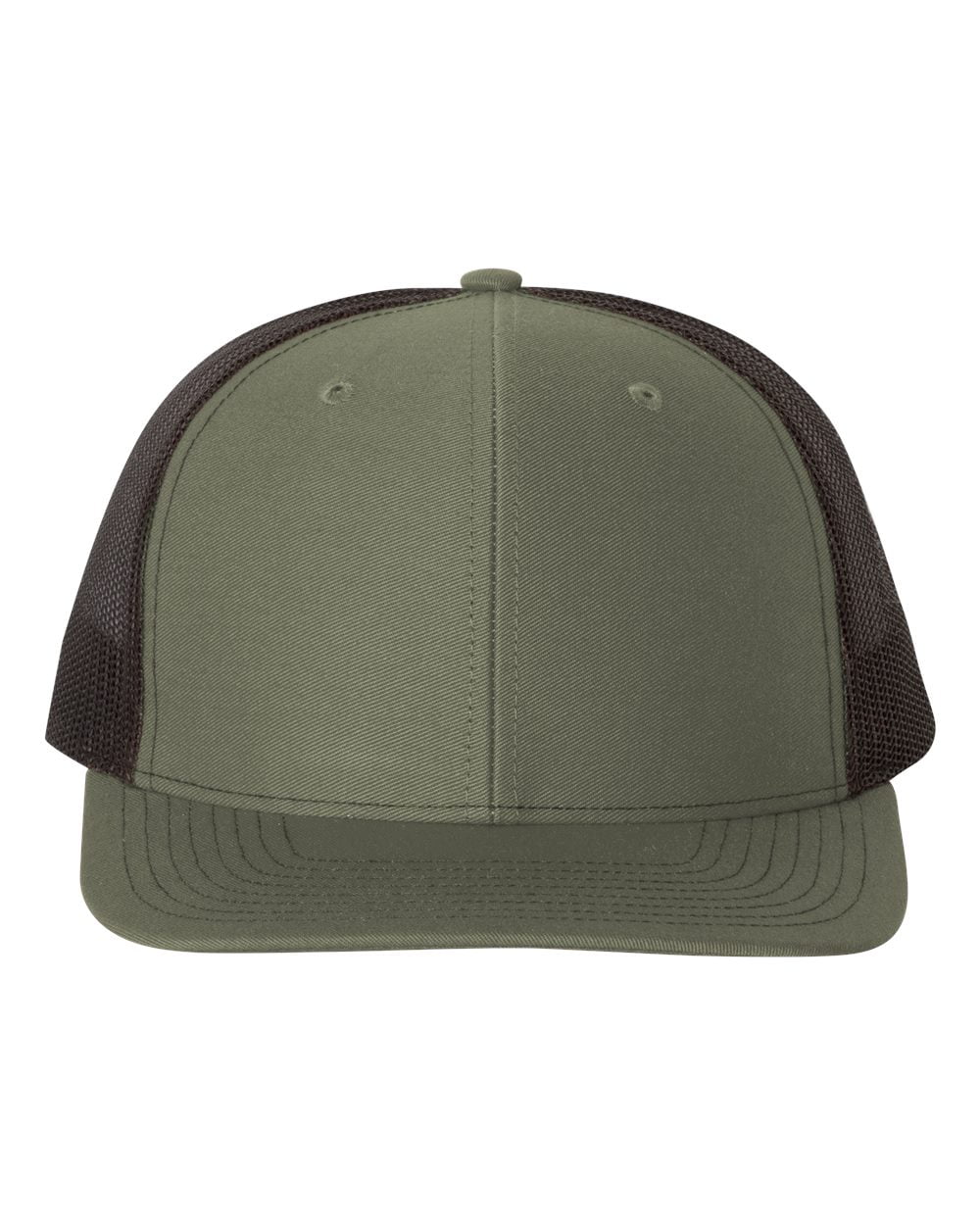 Richardson - Adjustable Snapback Trucker Cap - 112 - Loden/ Black ...
