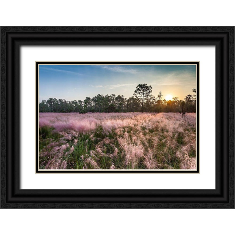 Richardson, Larry 14x11 Black Ornate Wood Framed with Double Matting Museum Art Print Titled ...