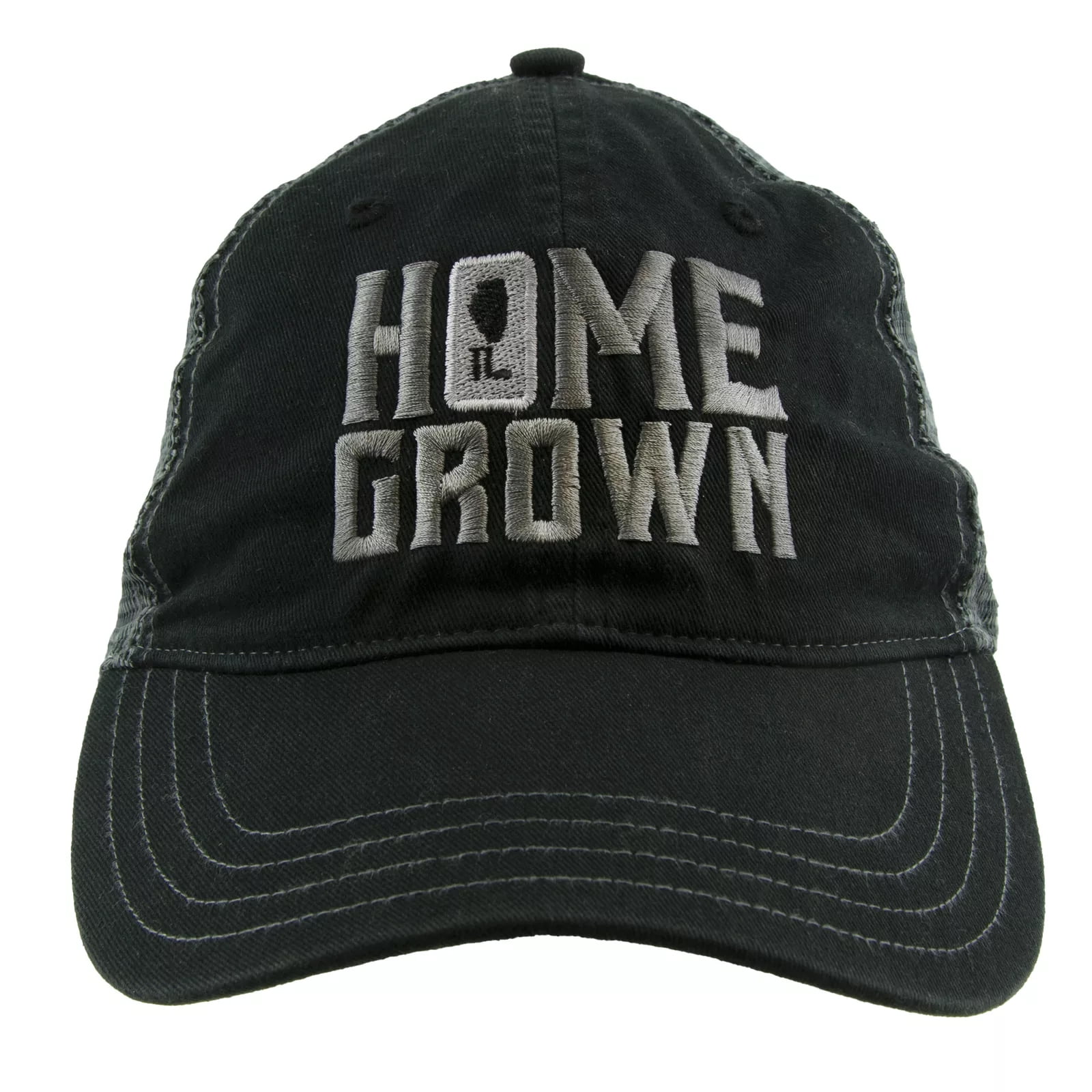 Richardson Local Yokel Home Grown Illinois Statement Trucker Cap Black ...