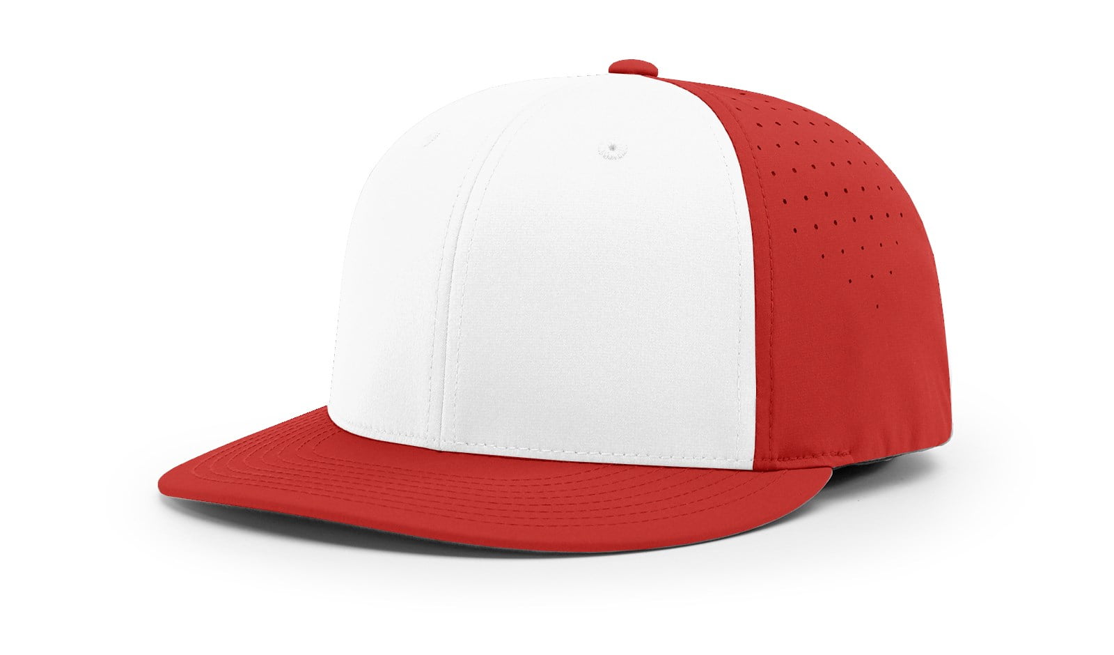 Richardson PTS30 Lite R-Flex Caps - White Red Alt - Walmart.com