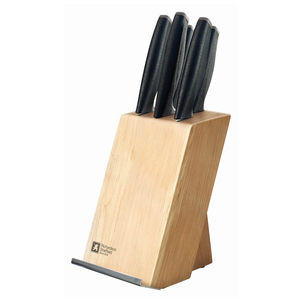 Richardson Sheffield Advantage 5-Piece Knife Block Set with Tablet ...