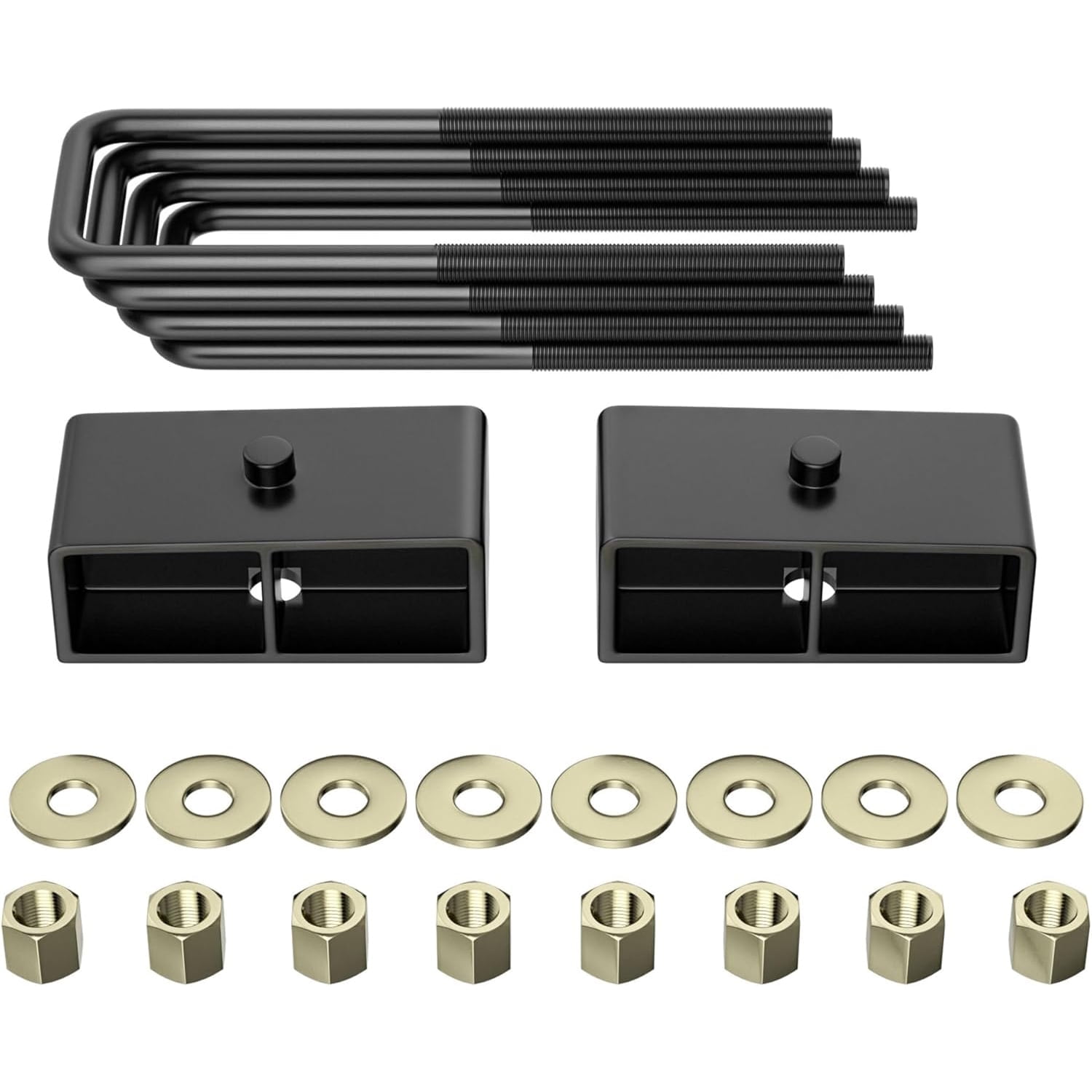 Richeer 3'' Rear Leveling Lift Block Kit Compatible with 1999-2024 ...