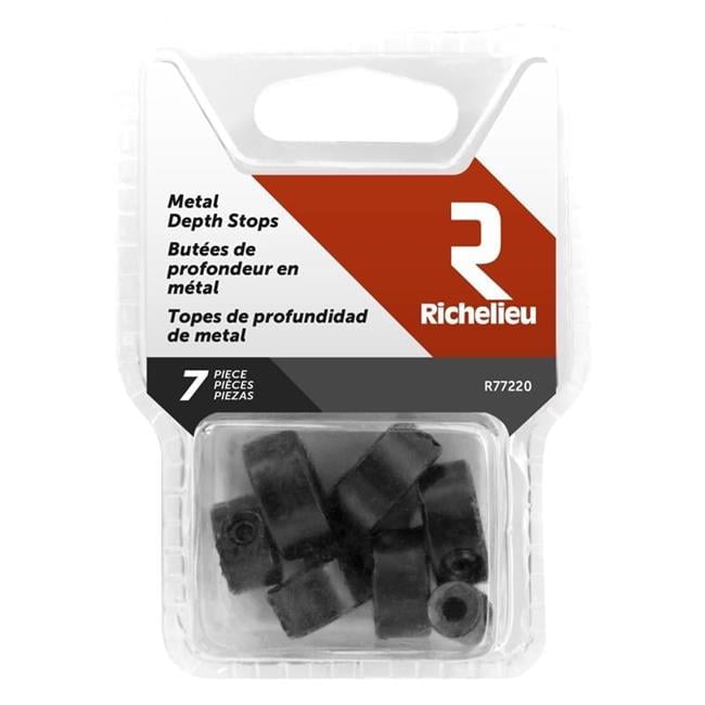 Richelieu 2038604 Metal Drill Stop Set - 7 Piece - Walmart.com