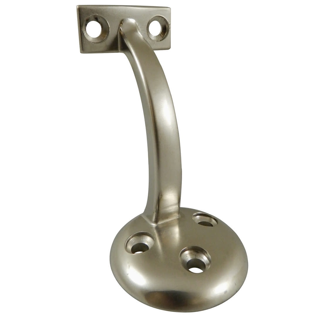 richelieu hardware 22820snv handrail bracket - 3 holes, satin nickel ...