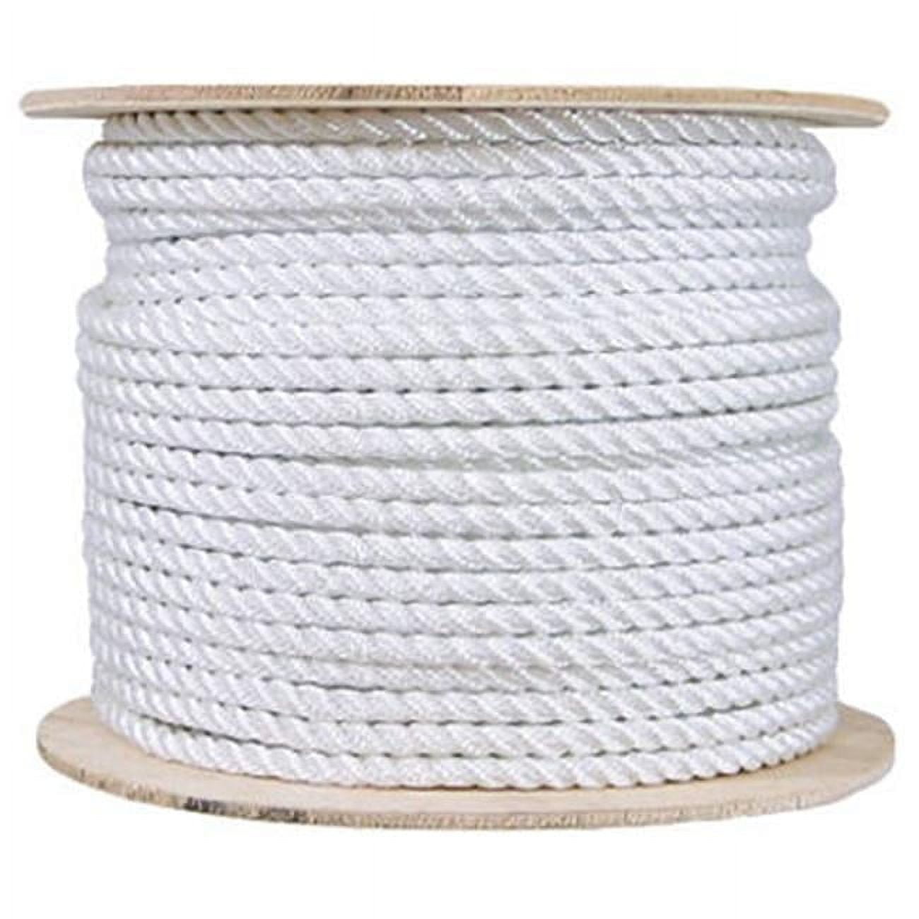 Richelieu America Ltd. 1/4"x600' WHT Nyl Rope - Walmart.com