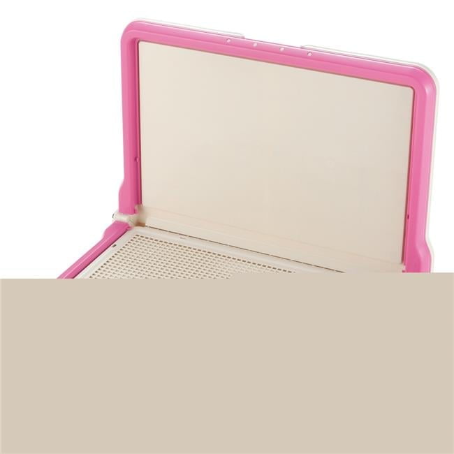 Richell 60032 PAW TRAX High Wall Potty Pad Tray - Pink - Walmart.com