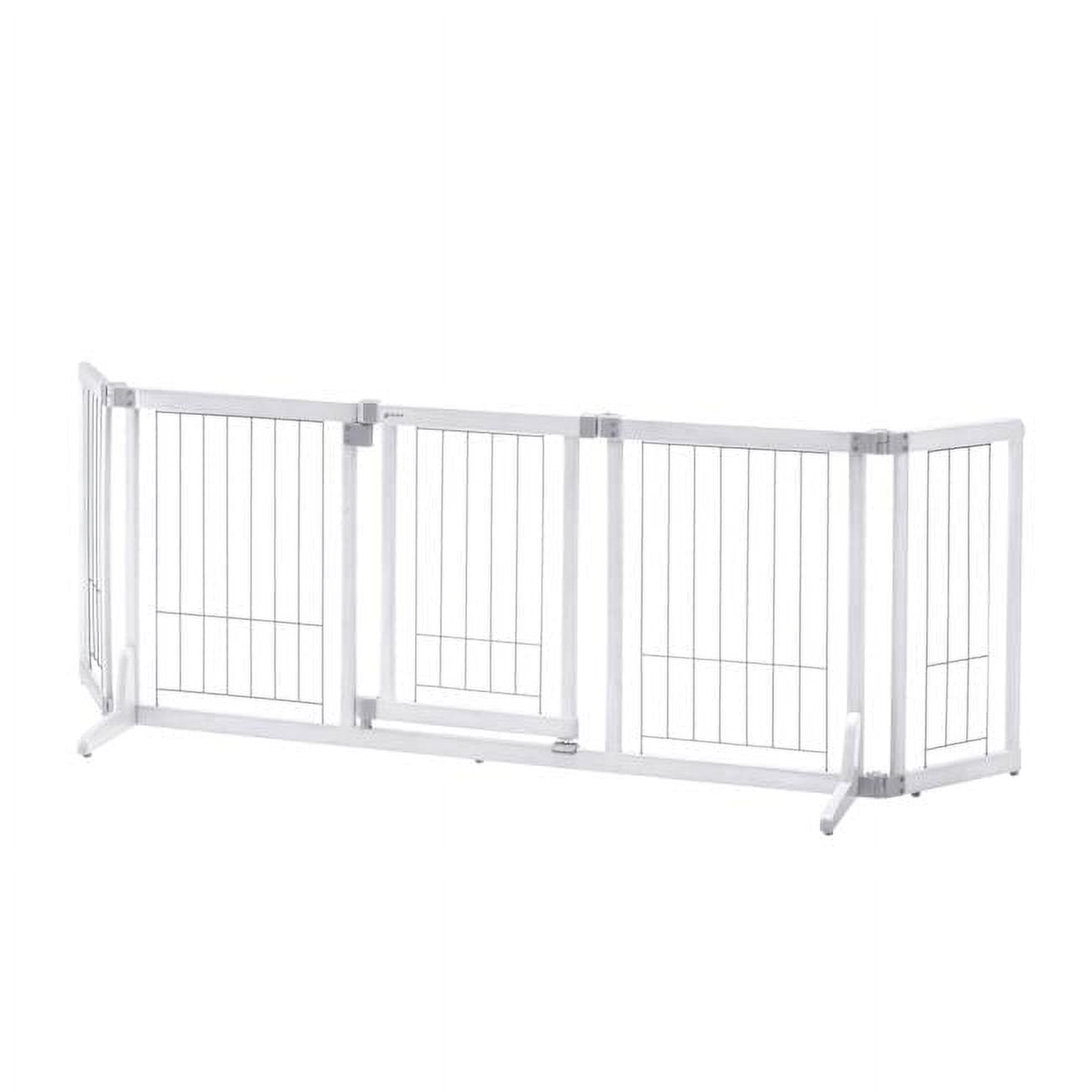 Richell 94949 Richell Wide Premium Plus Pet Gate Mini in White ...