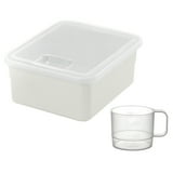 Richell Pet Stuff Container Small, Lid with Hinge for Food or Toy ...