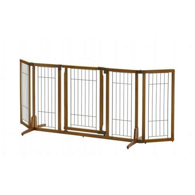 Richell Premium Plus Freestanding Pet Gate with Door - Walmart.com