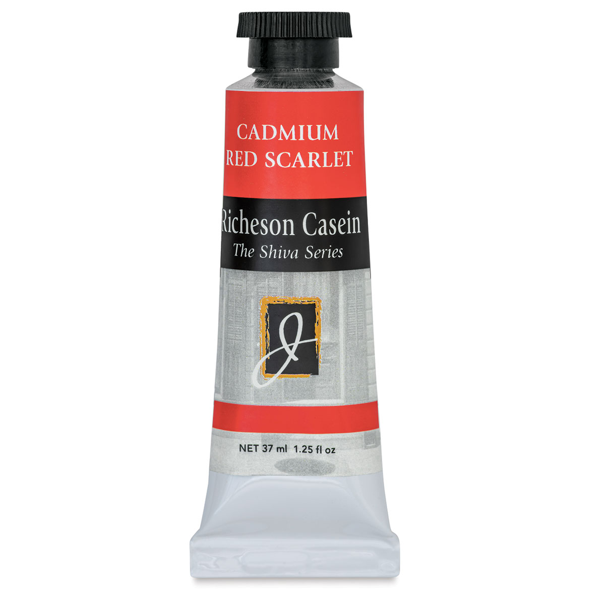 Richeson Casein Paint the Shiva Series - Cadmium Red Scarlet, 37 ml ...