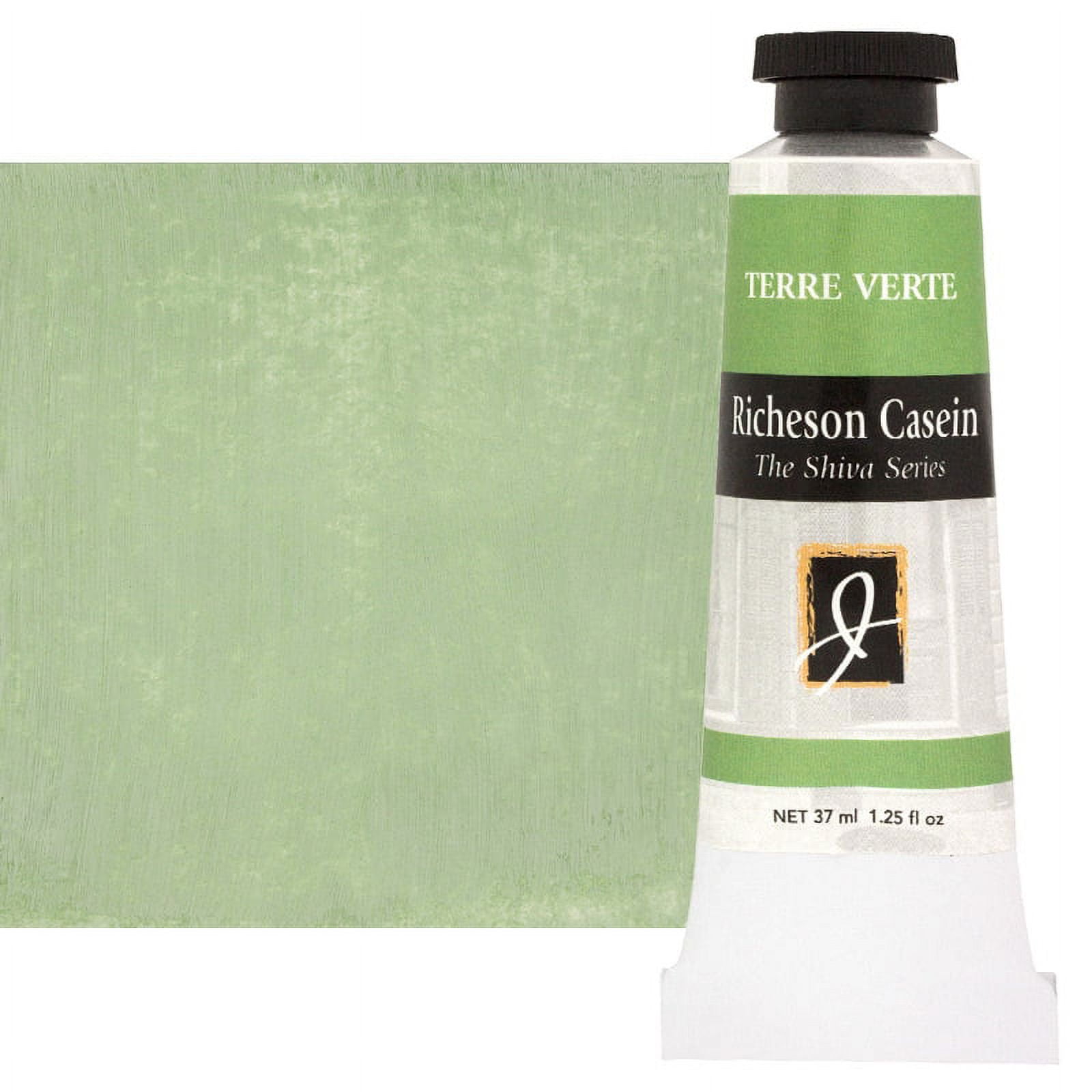 Richeson Casein Paint the Shiva Series - Terra Verte, 37 ml tube ...