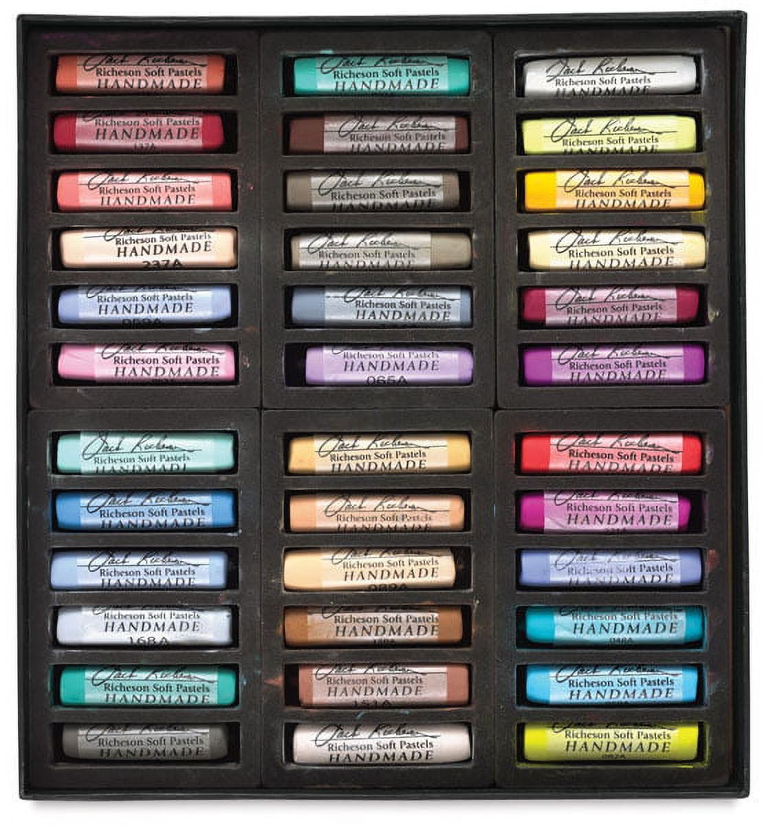 Soft Pastels Half Sticks Jack Richeson Signature Assorted Round Half ...