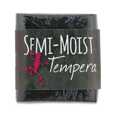 Richeson Tempera Cakes and Sets - 12 Tier Tempera Rack with 12, 8-Color ...