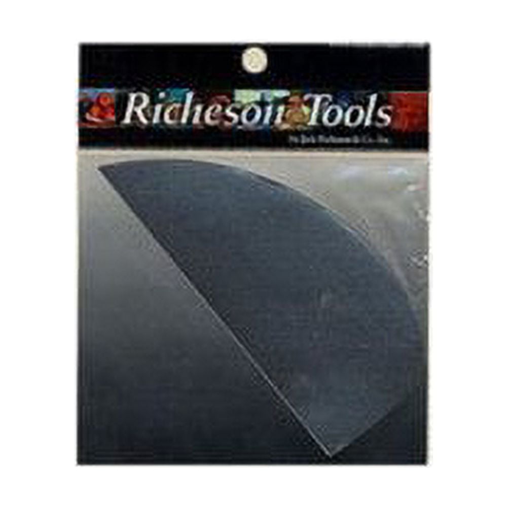 Richeson Stainless Steel Scrapers - Pointed Half Moon, 2" x 4-5/8 ...