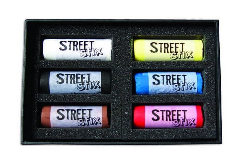 Richeson Street Stix Pavement Pastel Set - Assorted Colors, Set of 6 ...