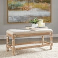 Richford Wood Bench, Brown - Walmart.com