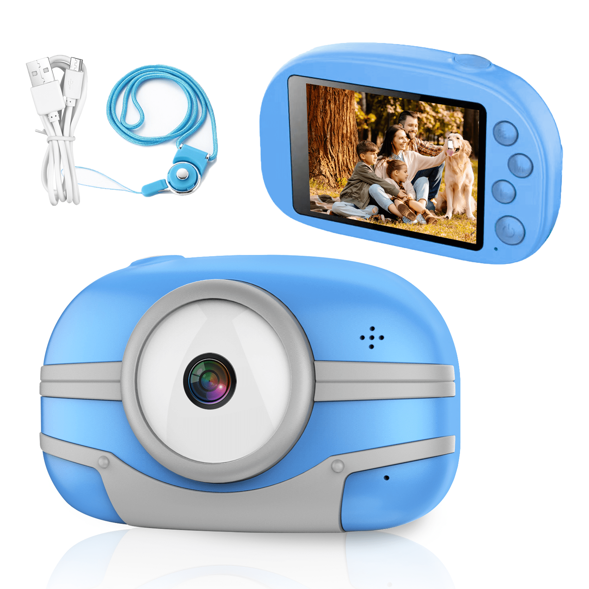 Richgv Kids Camera Toys with Touch Screen, Children Digital Video ...