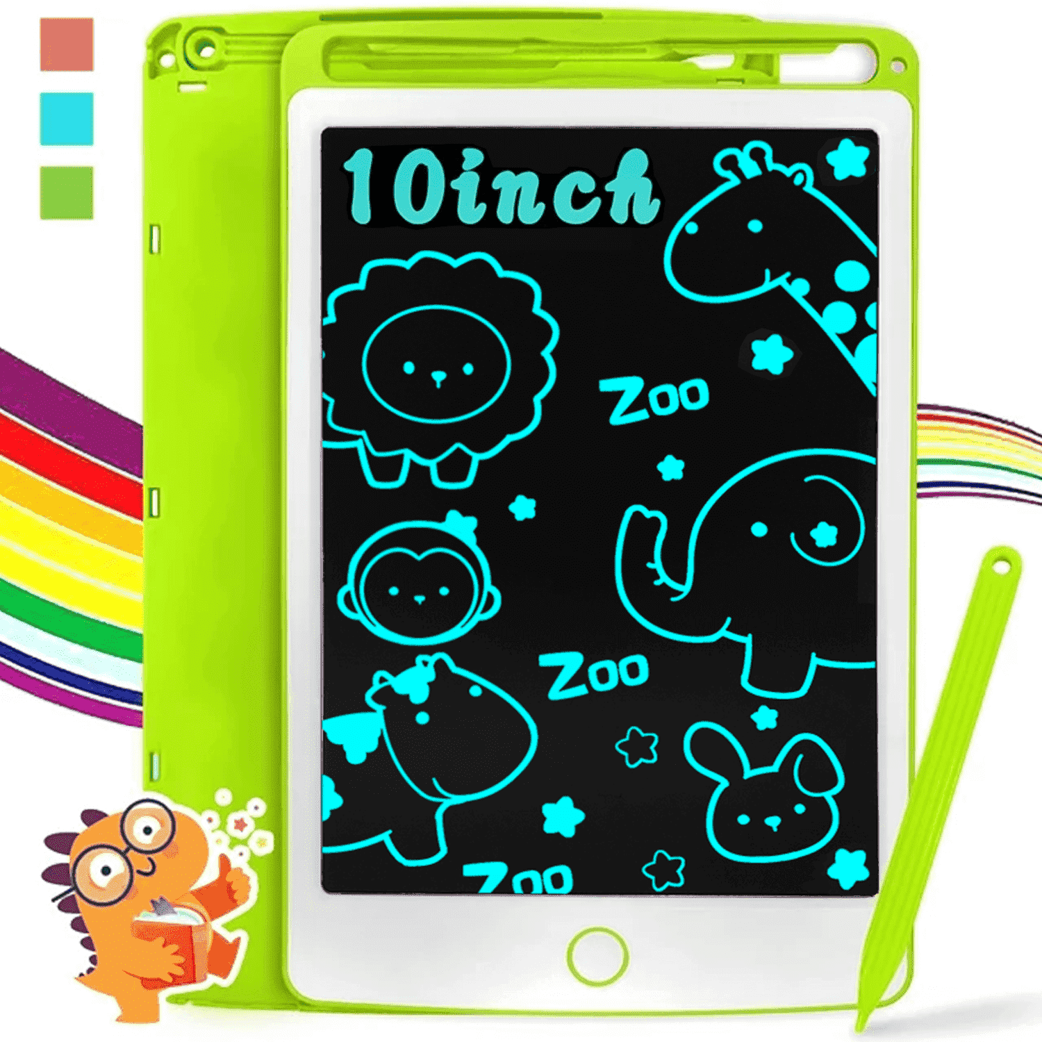 richgv LCD Writing Tablet, 10 Inch Electronic Doodle Board, Drawing Pad ...