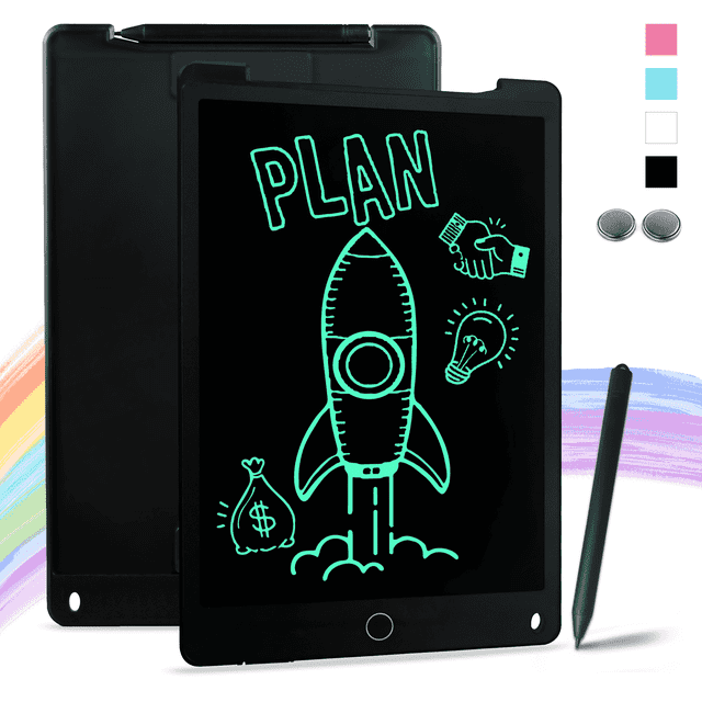 Richgv LCD Writing Tablet 12 Inch Electronic Graphics Tablet for Kids ...