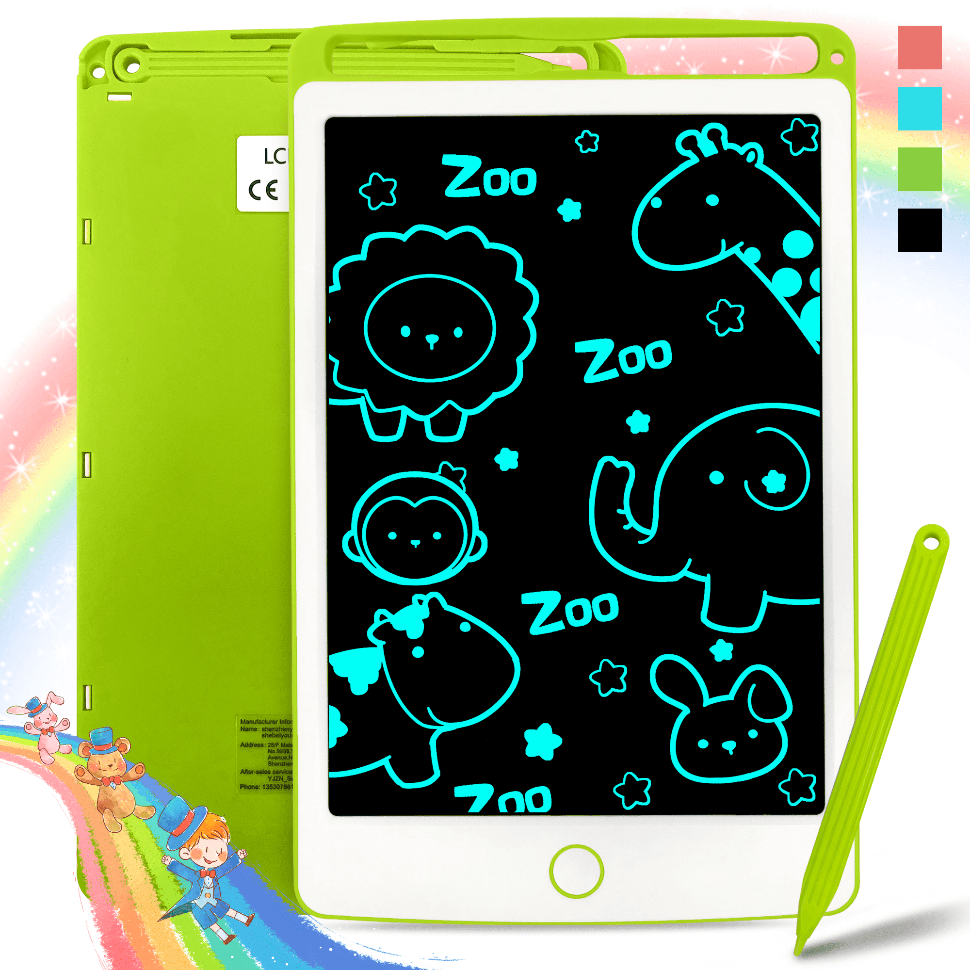 Richgv LCD Writing Tablet, 8.5 inch Electronic Graphics Tablet Mini ...