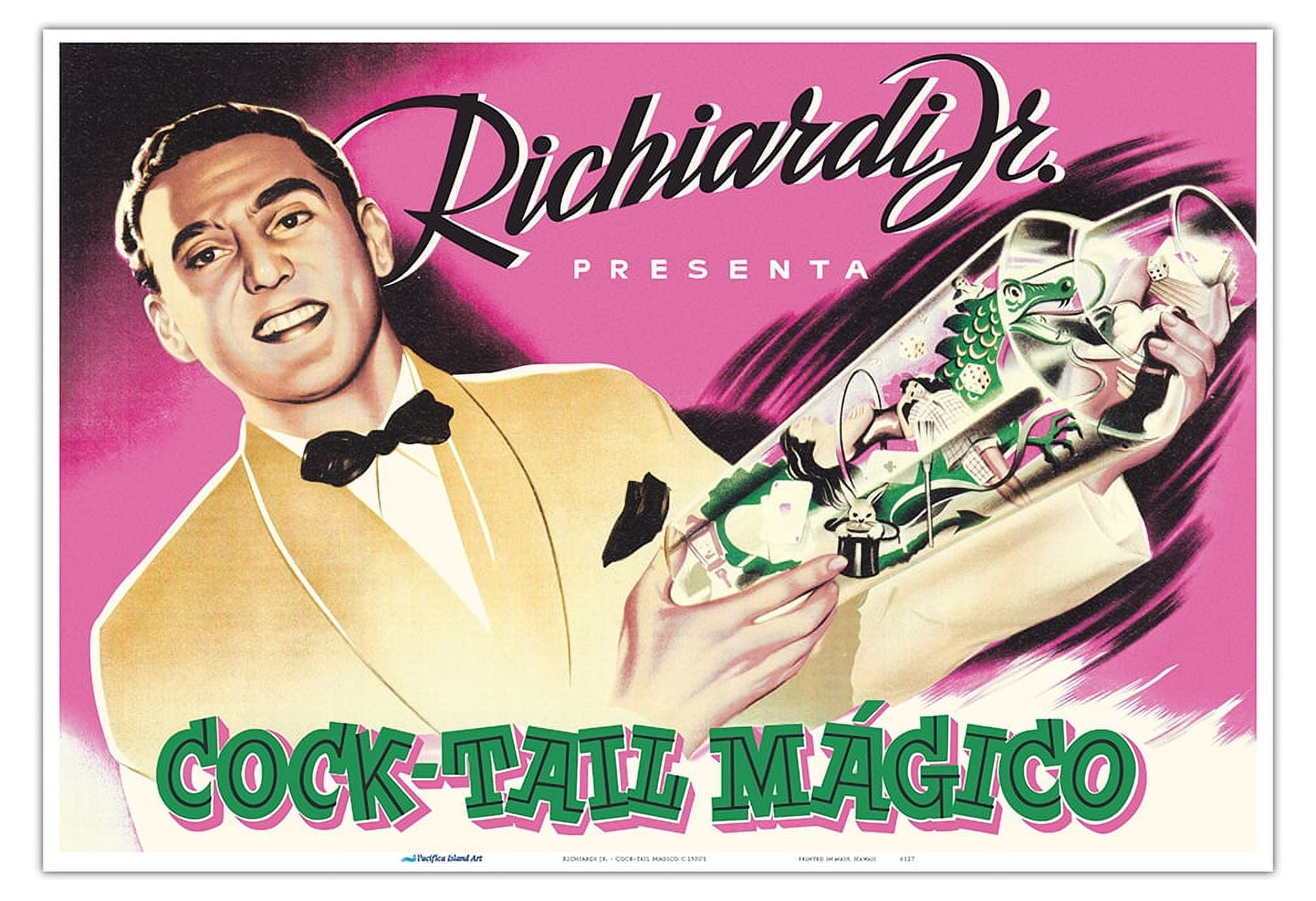 Richiardi Jr. - Magico - Vintage Magic Poster c.1950’s - Master Art ...