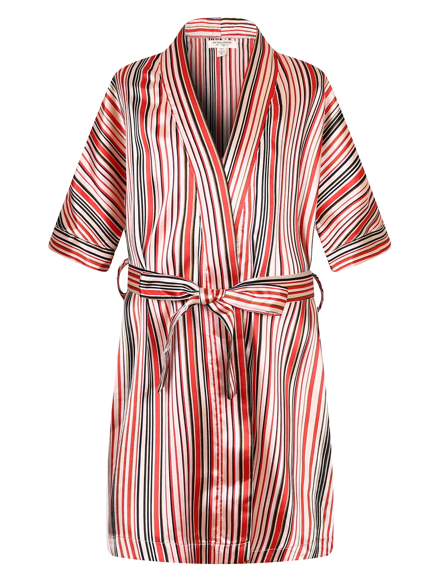 Richie House Girls' Satin Print Bathrobe Robe RH2722 - Walmart.com