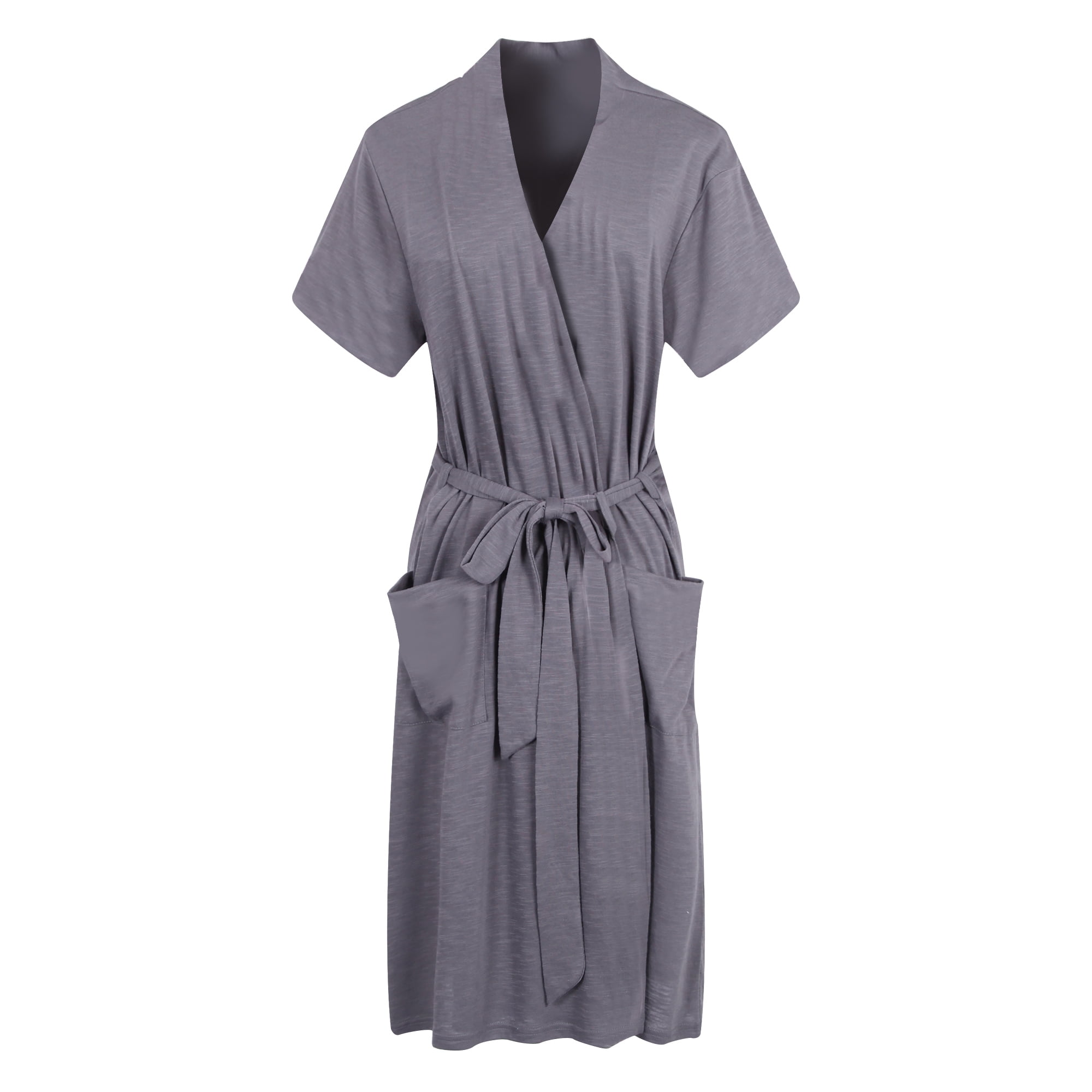 Richie House Women's Short Sleeve Cotton Bathrobe Robe RHW2753 ...