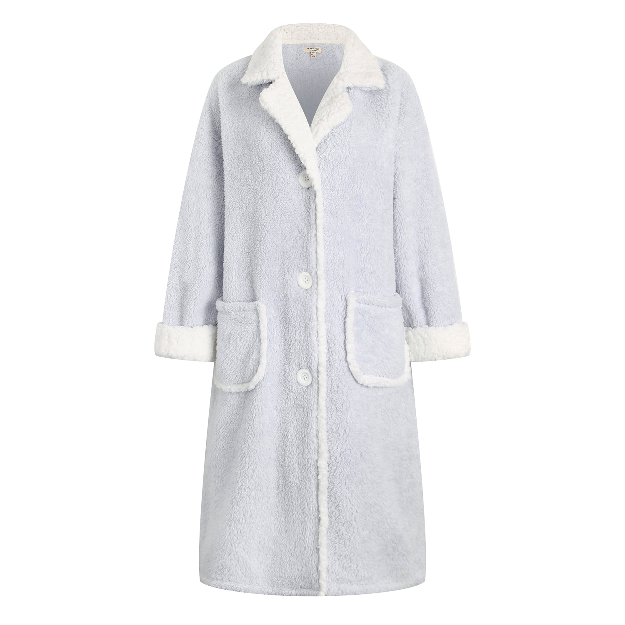 Richie House Women's Soft, Warm, Cozy Fleece Robe Housecoat RHW2877 ...