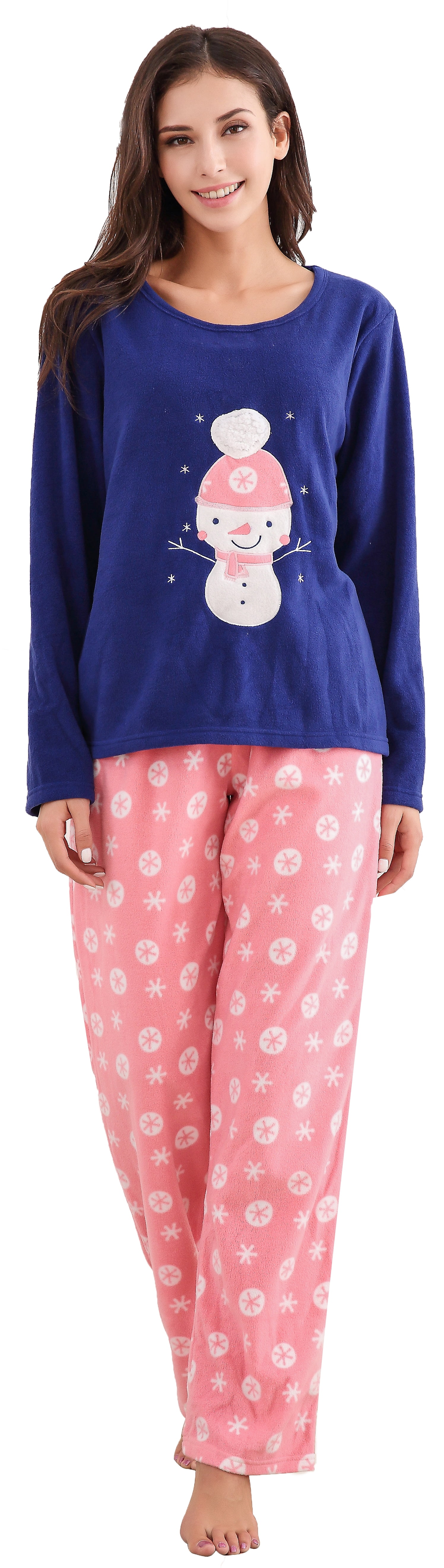 Richie House Women's Soft and Warm Fleece Two-piece Set RHW2773-A-M ...