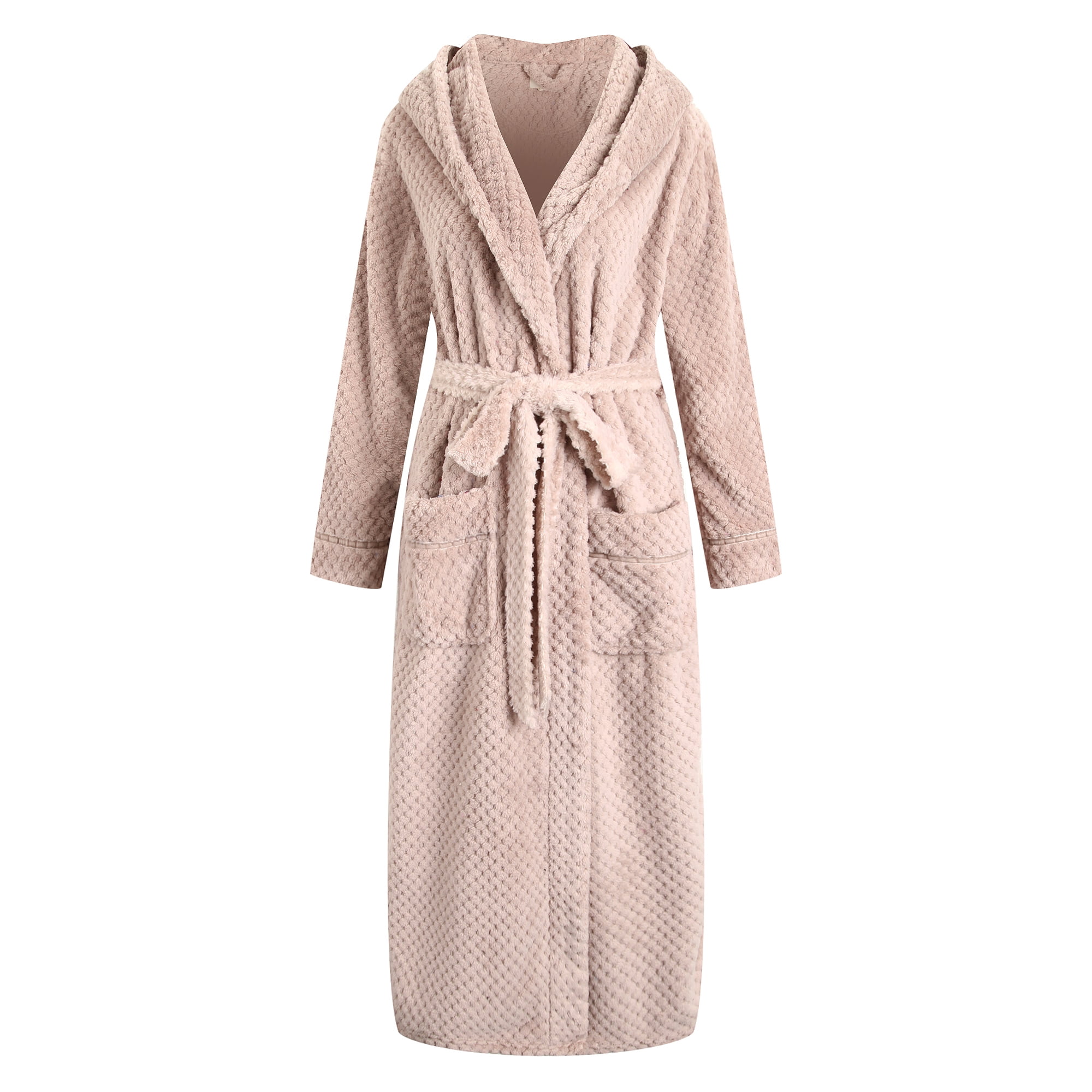 Richie House Women's Soft and Warm Robe Bathrobe with Hood RHW2823 ...