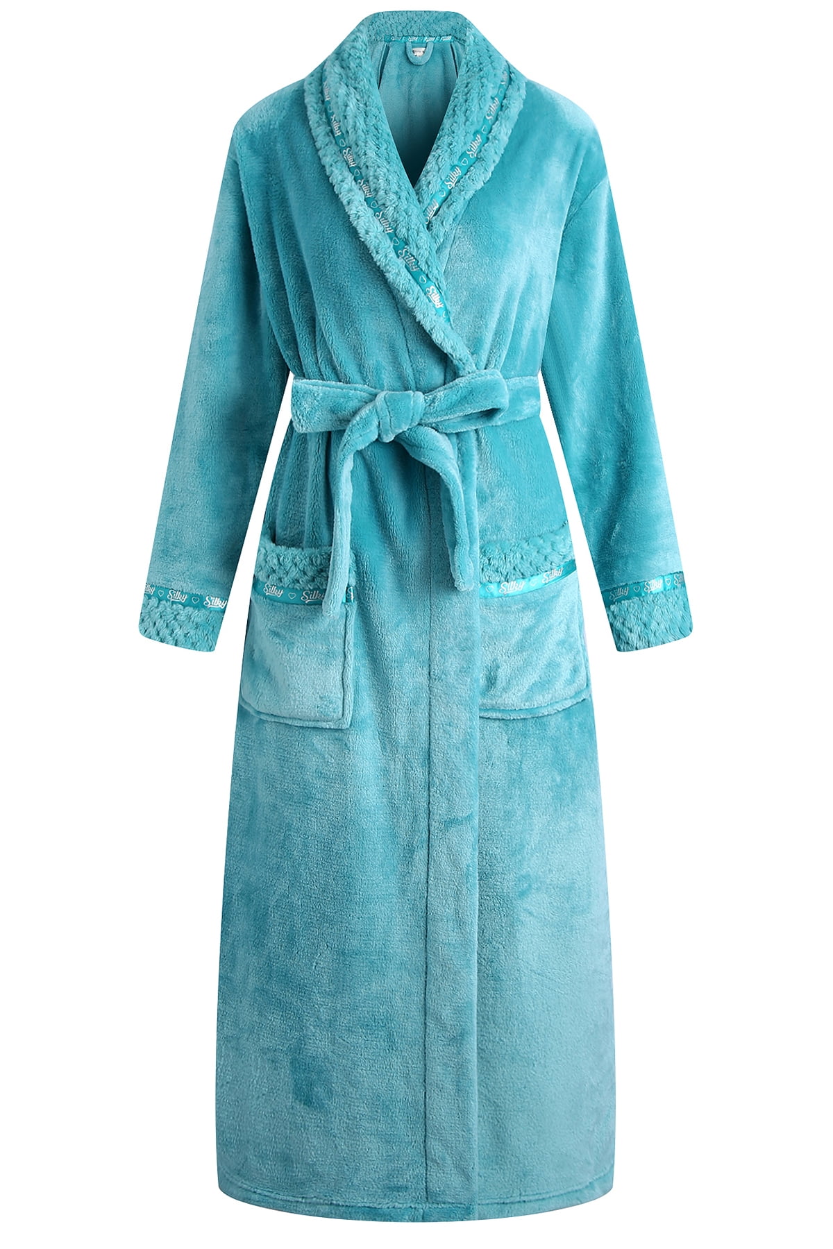 Richie House Women's long sleeve robe RH1591 - Walmart.com