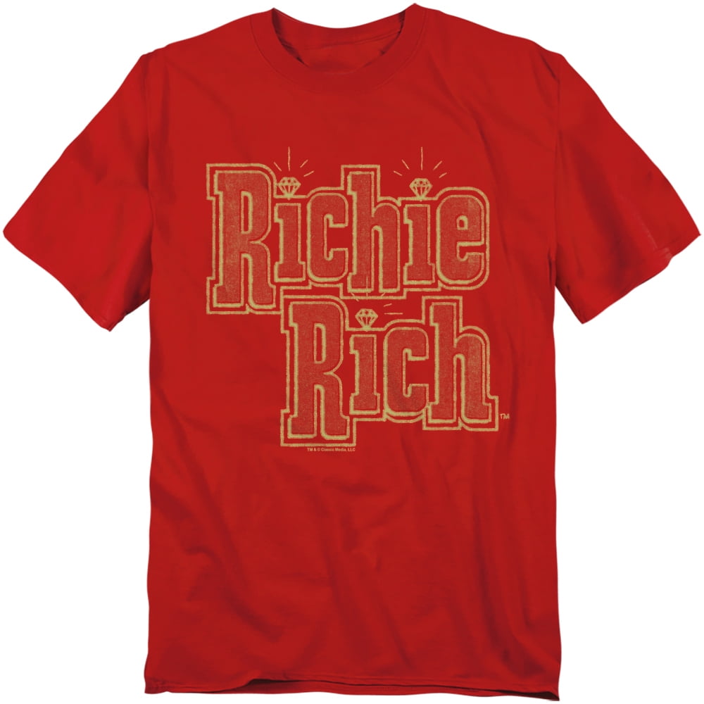 Richie Rich T-Shirt Stacked Unisex Graphic Tee For Men & Women ...
