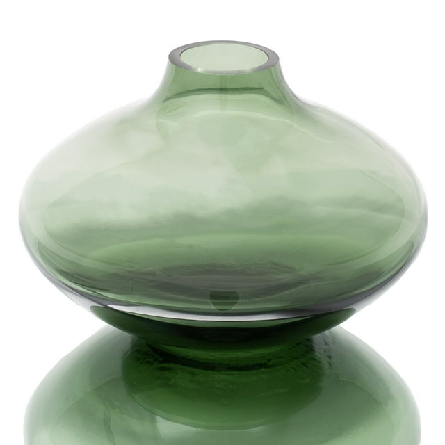 Richland Juel Bud Vase Smoky Green 3.75" x 5" - Walmart.com