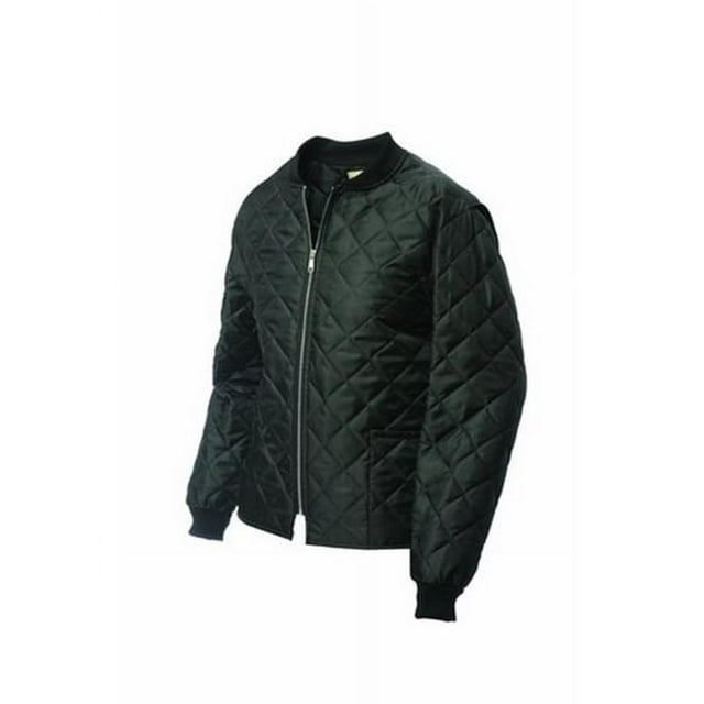 Richlu i7X941BLXLT Quilted Nylon Freezer Jacket, Black - XLT - Walmart.com