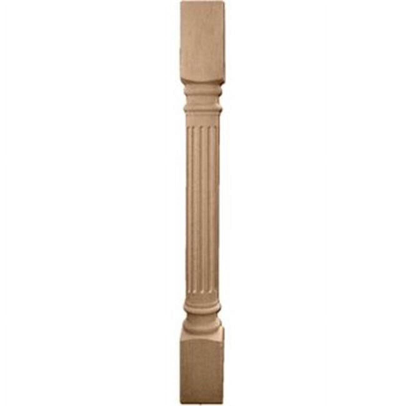 Richmond Fluted Cabinet Column Top Block- Alder - Walmart.com