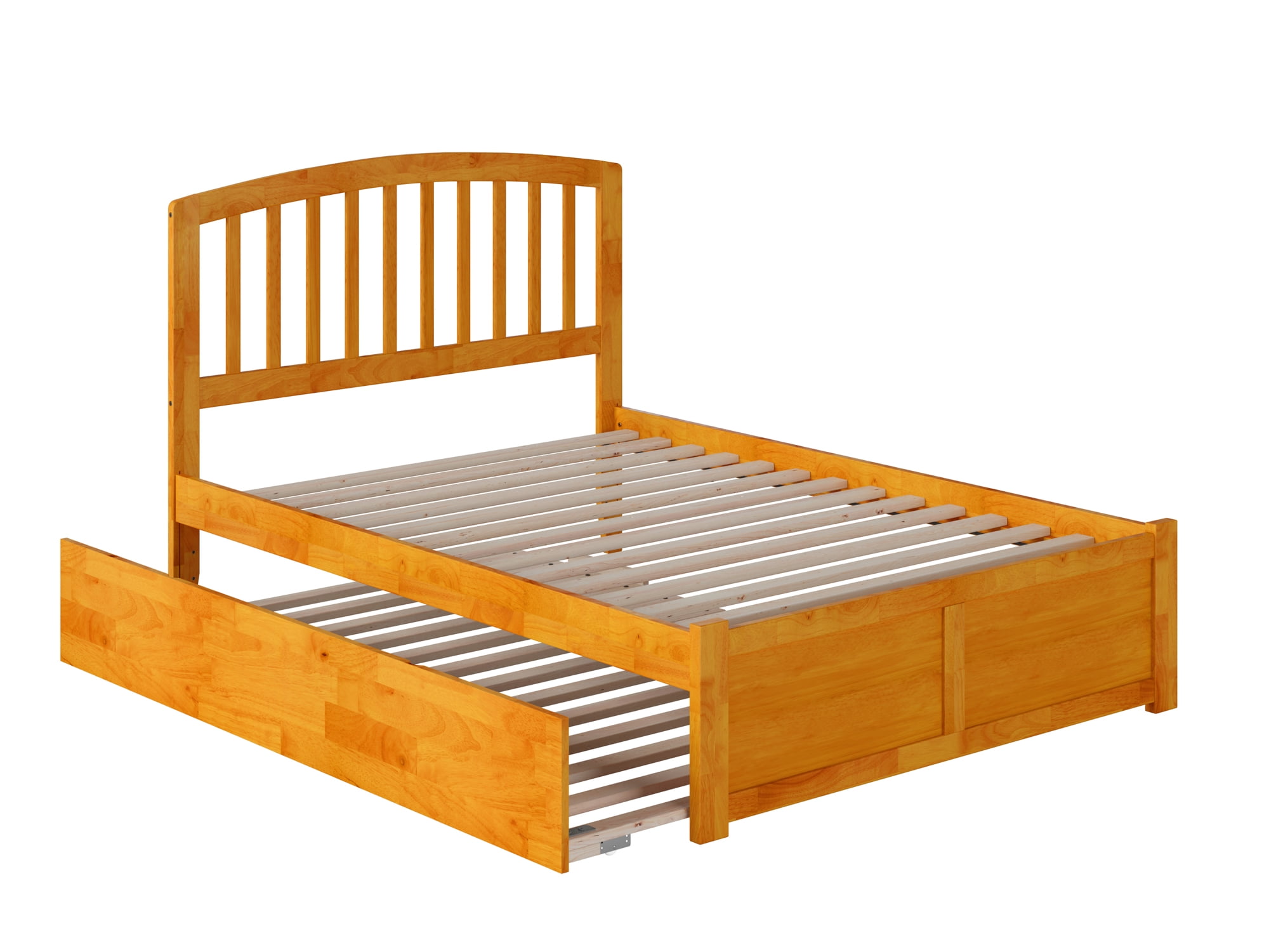 Richmond Full Platform Bed with Flat Panel Foot Board and Full Size ...