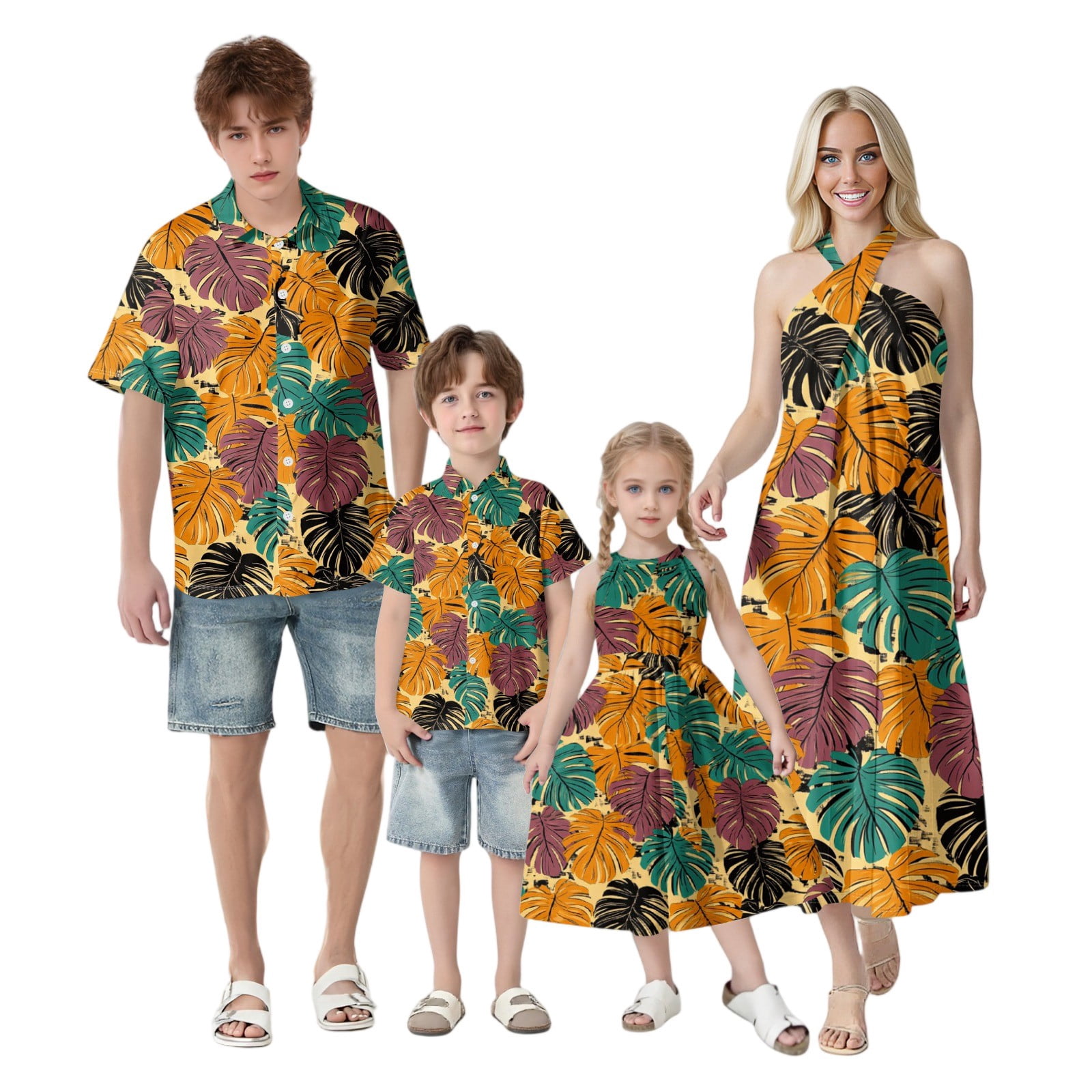 Richmoon Summer Set Clearance Family Clothes for Beach Family Pajamas ...