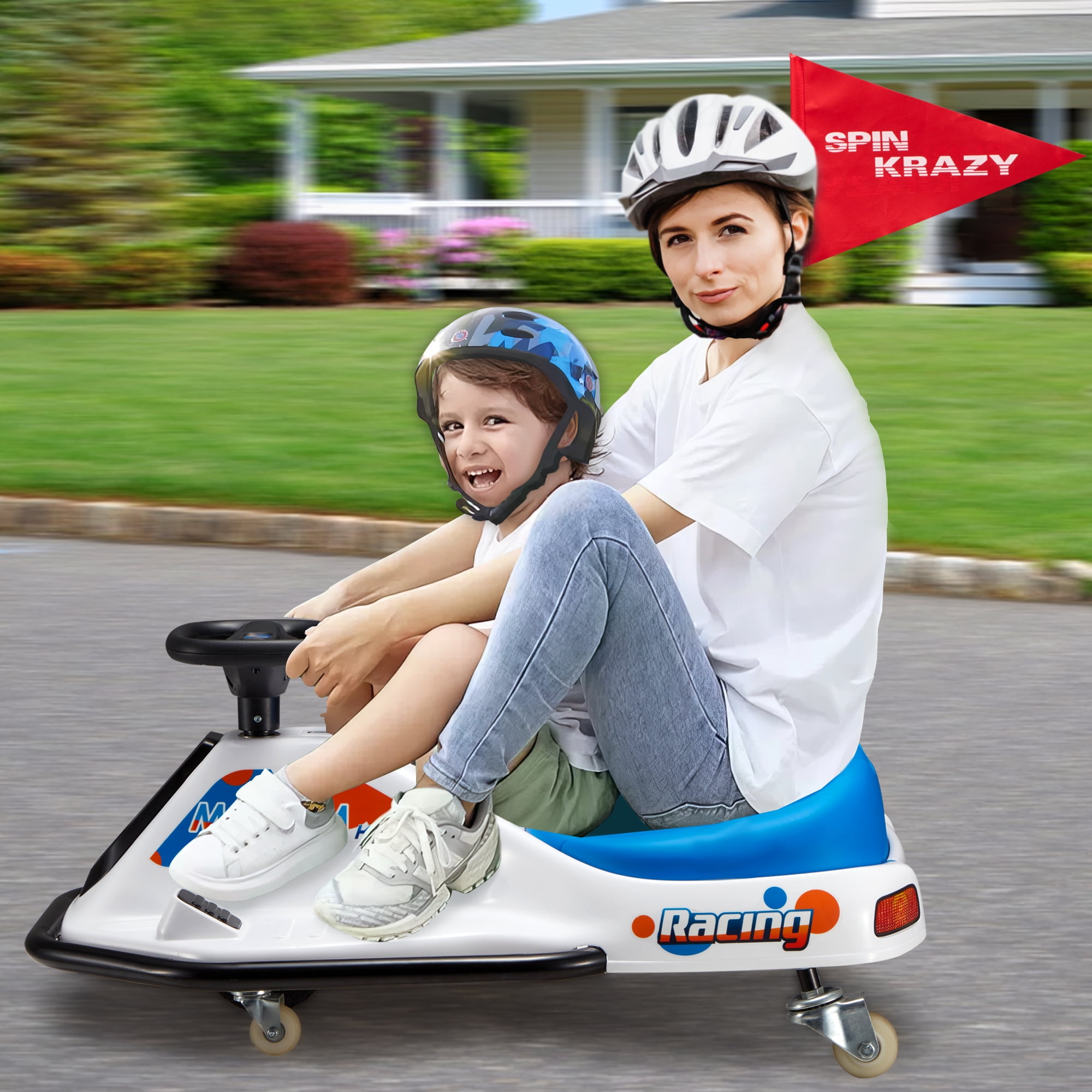 Richryce Kids Ride on Drift Car,Electric Drifting Go-Kart for Rider ...