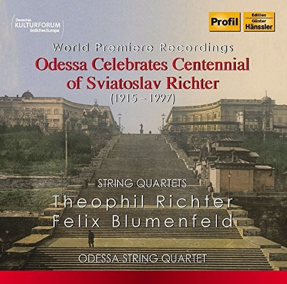 Richter / Odessa String Quartet - Odessa Celebrates Centennial of ...