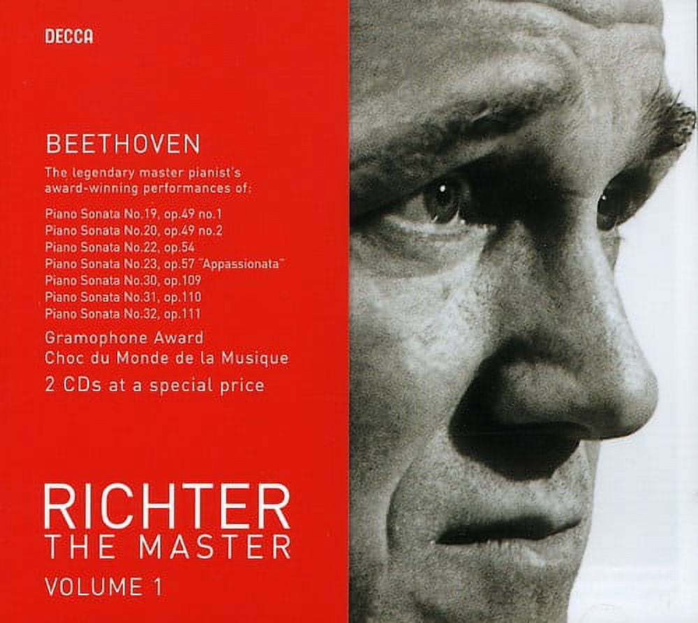 Richter: The Master 1 - Beethoven Sonatas - Walmart Business Supplies