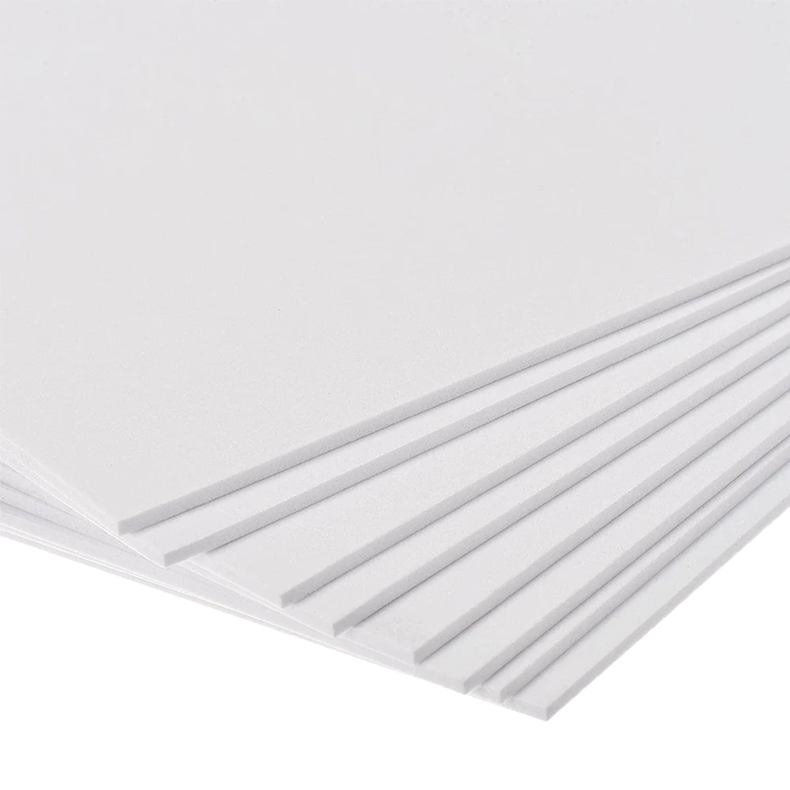 Richword 10 Piece White Eva Foam Sheets 6" X 9"Can Be Used For ...